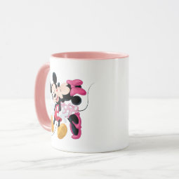 Mickey & Minnie | Valentine's Day Smooch Mug | Zazzle