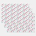 Mickey Mouse | Christmas Icon Pattern Wrapping Paper Sheets | Zazzle