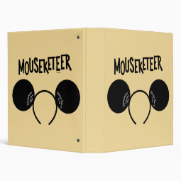 Mickey Mouse Club Ears Binder | Zazzle