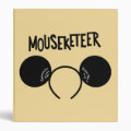 Mickey Mouse Club Ears Binder | Zazzle