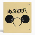 Mickey Mouse Club Ears Binder | Zazzle