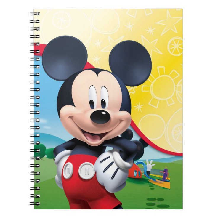 Mickey Mouse Clubhouse | Playhouse Notebook | Zazzle