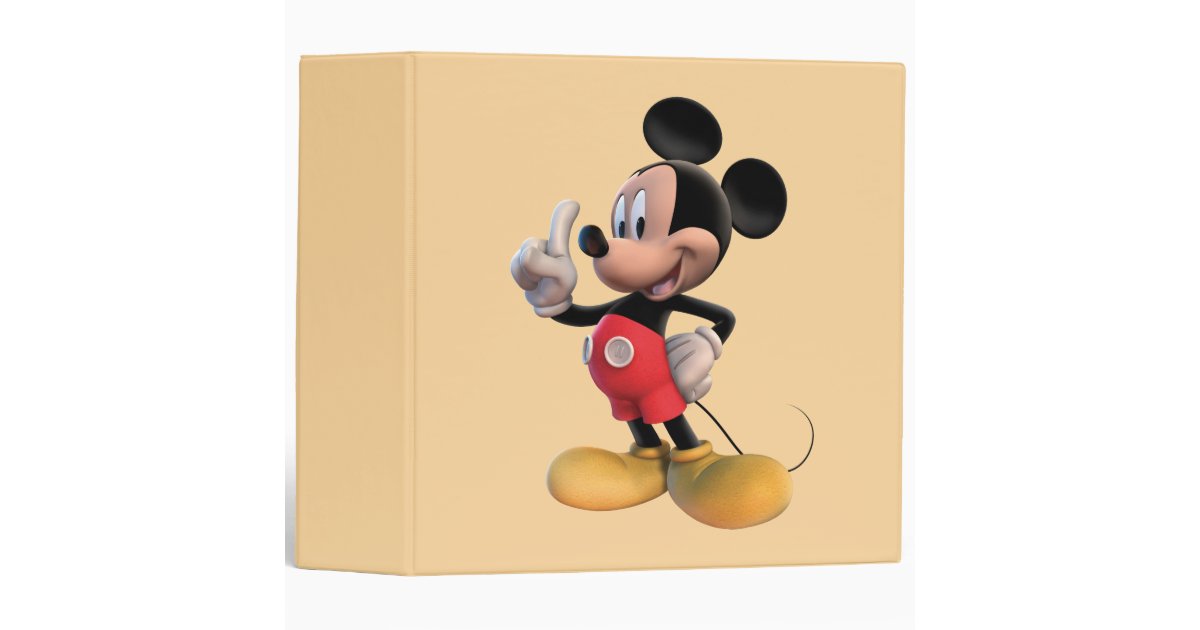 Mickey Mouse Clubhouse | Pointing Binder | Zazzle