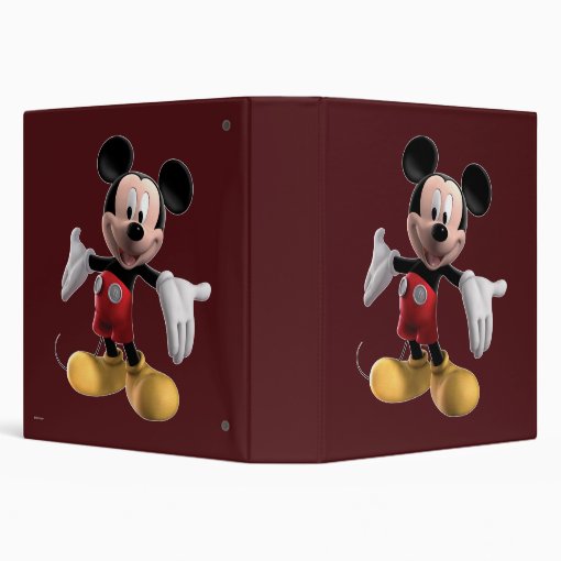 Mickey Mouse Clubhouse | Welcome 3 Ring Binder | Zazzle