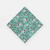 Mickey Mouse | Festive Cheer Pattern Napkins | Zazzle