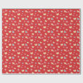 Mickey Mouse | Festive Christmas Pattern Wrapping Paper | Zazzle