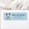 Mickey Mouse | First Birthday Label | Zazzle