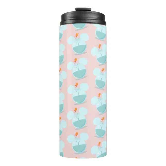 Mickey Mouse Fish Bowl Icon Thermal Tumbler | Zazzle