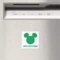 Mickey Mouse Good Luck Charm | St. Patrick's Day Magnet | Zazzle