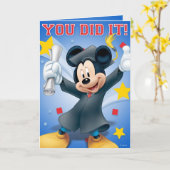 Mickey Mouse | Graduation Card | Zazzle
