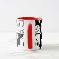 Mickey Mouse | Grid Pattern Mug | Zazzle