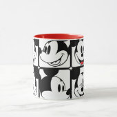 Mickey Mouse | Grid Pattern Mug | Zazzle