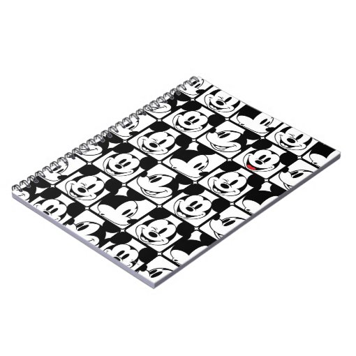 Mickey Mouse | Grid Pattern Notebook | Zazzle