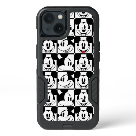 Mickey Mouse | Grid Pattern Fabric | Zazzle