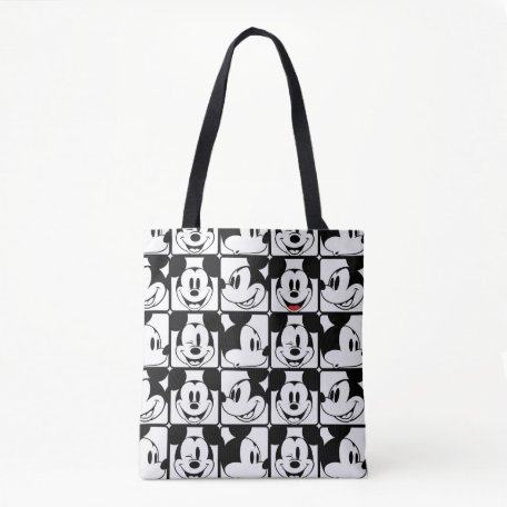 Mickey Mouse | Grid Pattern Fabric | Zazzle