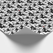 Mickey Mouse | Grid Pattern Wrapping Paper | Zazzle