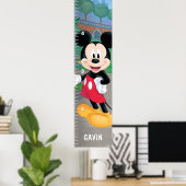 Mickey Mouse | Growth Chart | Zazzle