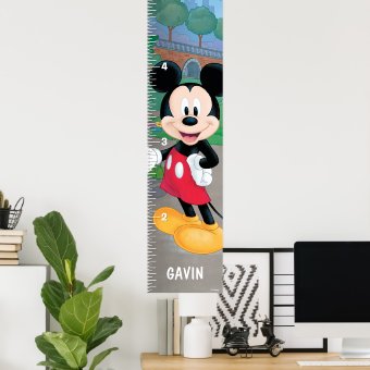 Mickey Mouse | Growth Chart | Zazzle