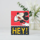 Mickey Mouse - Hey! Postcard | Zazzle