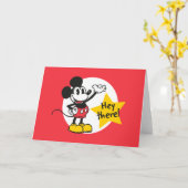 Mickey Mouse - Hey There! Card | Zazzle