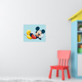 Mickey Mouse Laying Down Poster | Zazzle