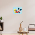 Mickey Mouse Laying Down Poster | Zazzle