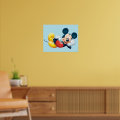 Mickey Mouse Laying Down Poster | Zazzle
