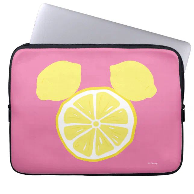 Mickey Mouse Lemon Icon Laptop Sleeve | Zazzle