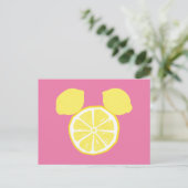 Mickey Mouse Lemon Icon Postcard | Zazzle