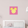 Mickey Mouse Lemon Icon Poster | Zazzle