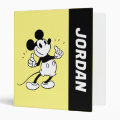 Mickey Mouse | Mickey Mouse | Add Your Name 3 Ring Binder | Zazzle