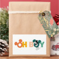 Mickey Mouse | Oh Boy Rectangular Sticker | Zazzle