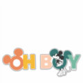 Mickey Mouse | Oh Boy Sticker | Zazzle
