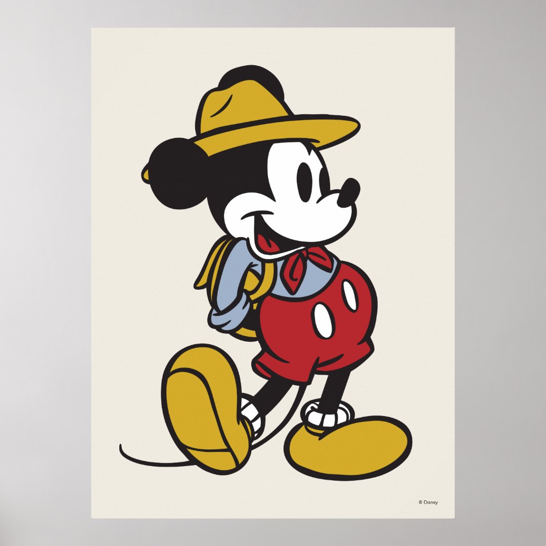 Mickey Mouse| Outdoor Mickey Poster | Zazzle