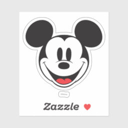 Mickey Mouse Smiling 2 Sticker | Zazzle