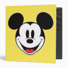 Mickey Mouse | Smile From Ear To Ear Binder | Zazzle.com