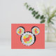Mickey Mouse Sushi Icon Postcard | Zazzle