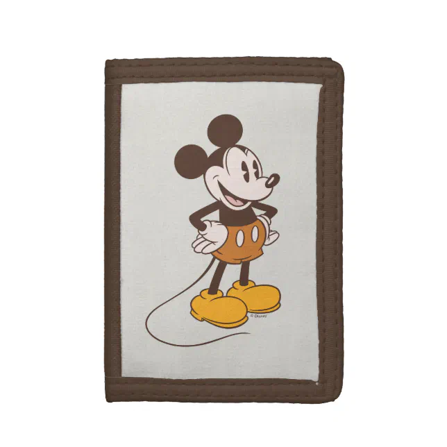 Mickey Mouse | Vintage Mickey Trifold Wallet | Zazzle