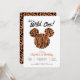 Mickey Mouse | Wild One 1st Birthday Invitation | Zazzle
