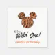 Mickey Mouse | Wild One 1st Birthday Napkins | Zazzle