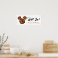 Mickey Mouse | Wild One 1st Birthday Poster | Zazzle