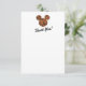 Mickey Mouse | Wild One 1st Birthday Thank You Card | Zazzle