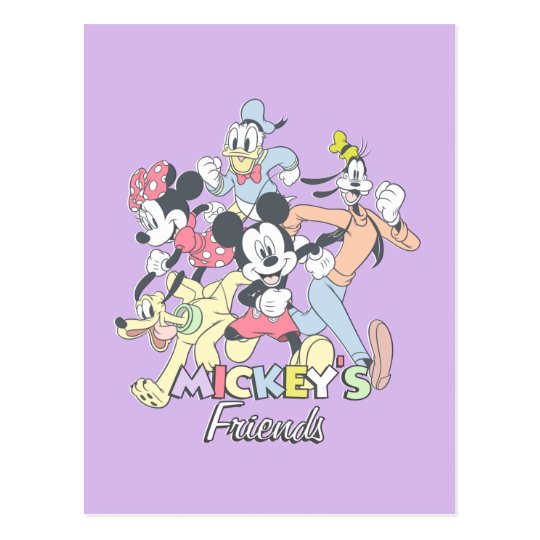 Mickey's Friends Postcard | Zazzle.com
