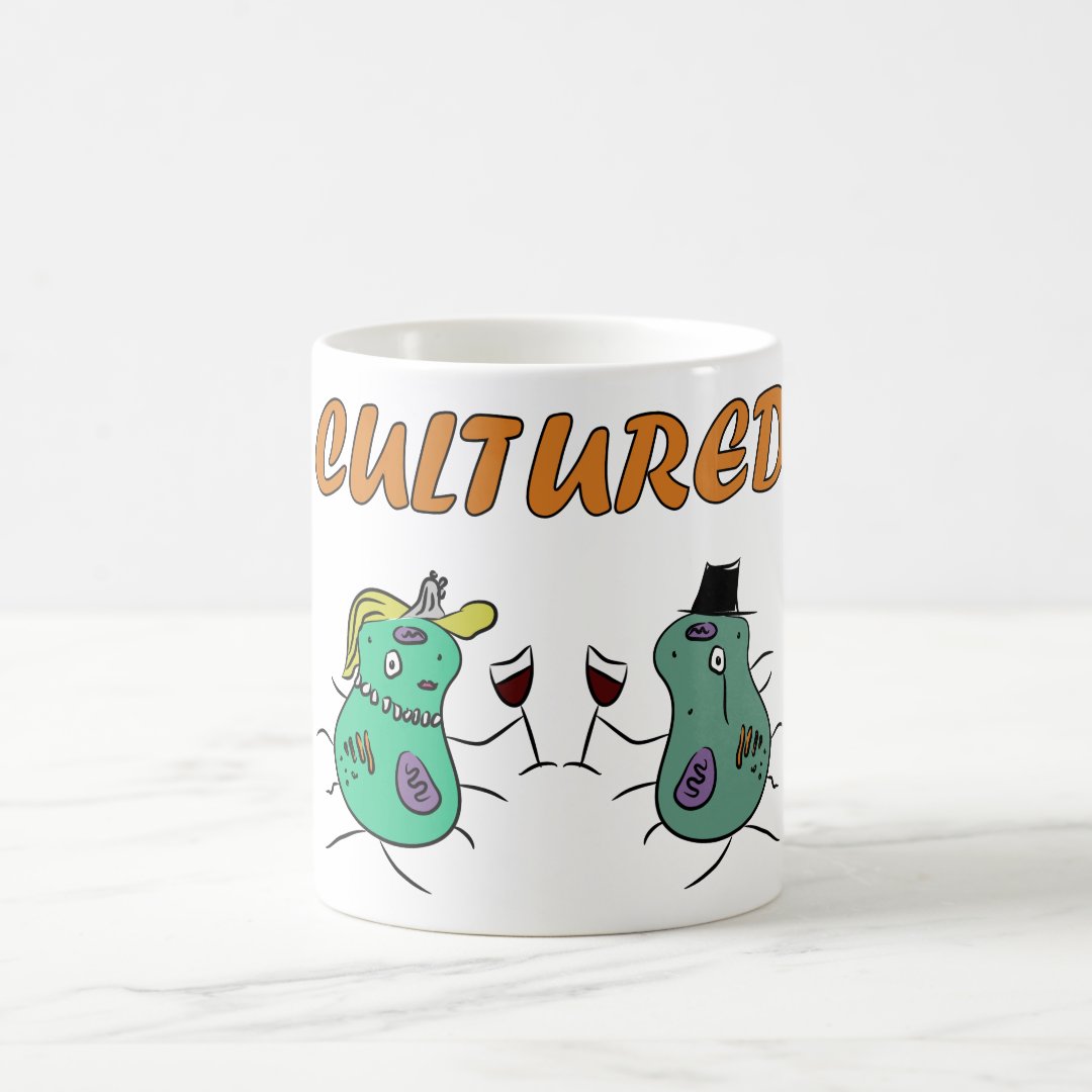 Microbiology "Cultured" Mug | Zazzle
