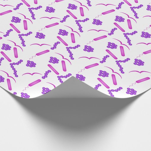Microbiology Wrapping Paper | Zazzle