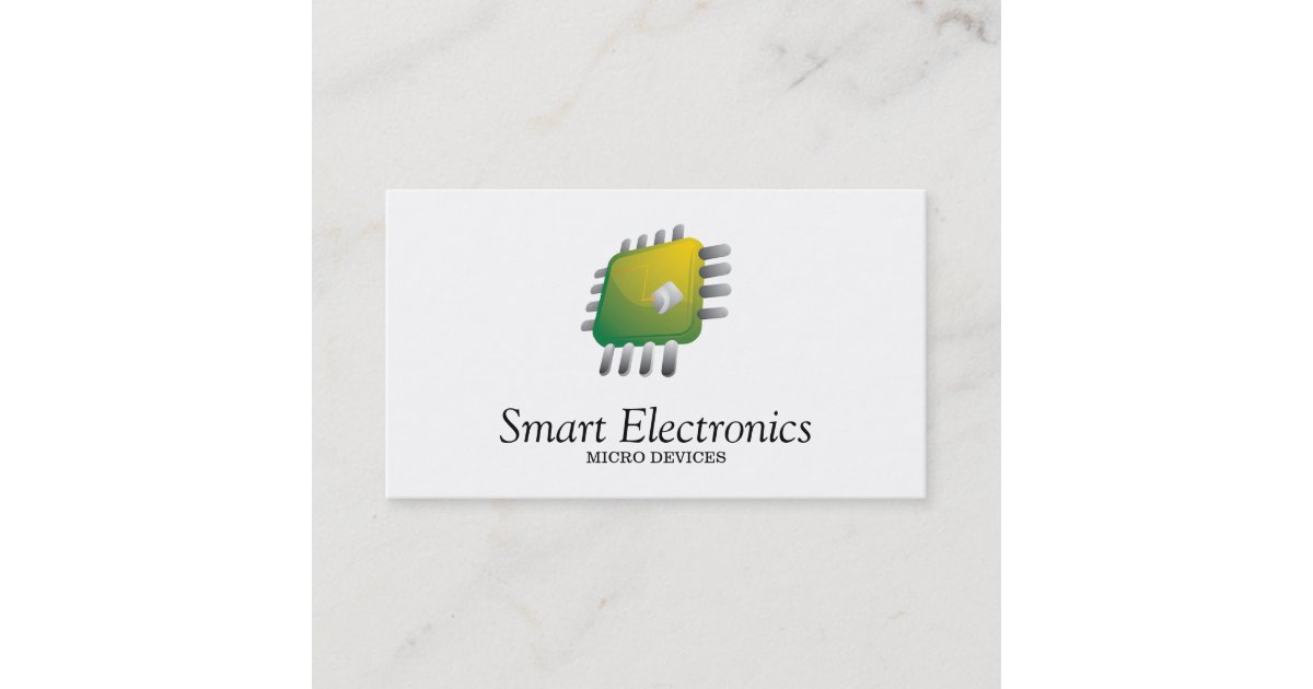 Microchip Business Card | Zazzle