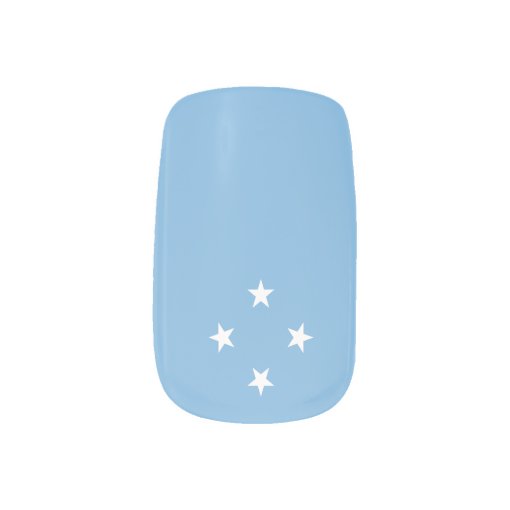 Micronesia Flag Minx Nail Wraps Zazzle