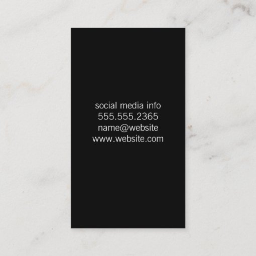 Microphone Business Card | Zazzle