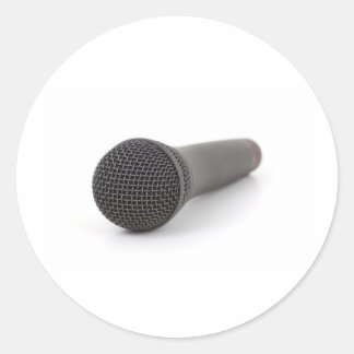 Microphone Stickers | Zazzle