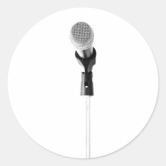 Microphone Stickers | Zazzle